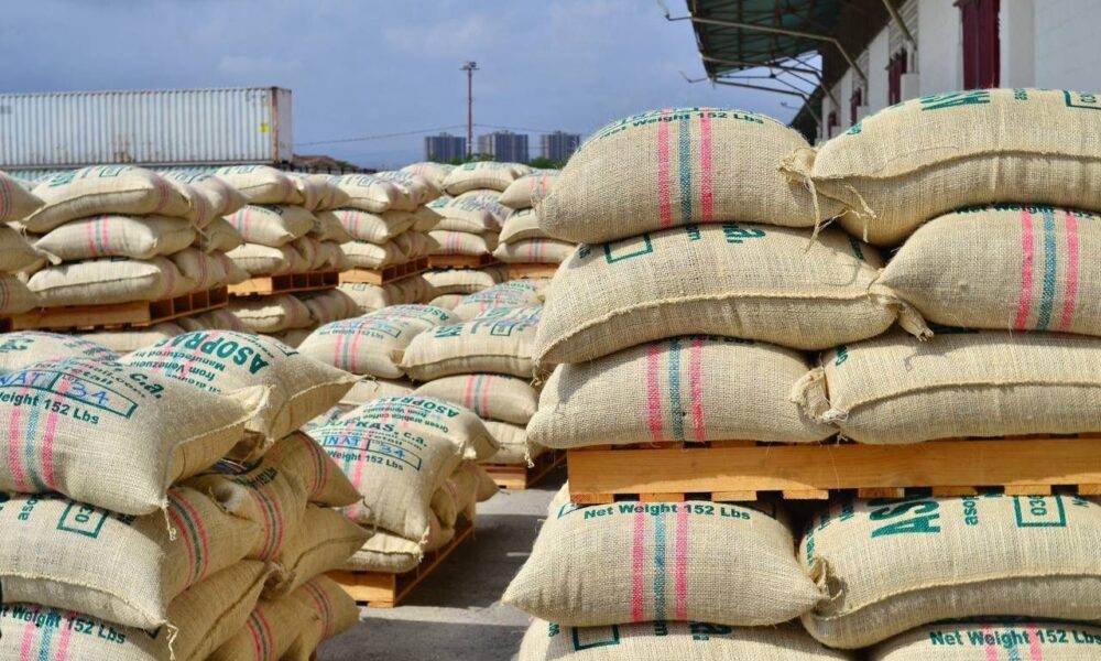 Exportación de café desde Lara